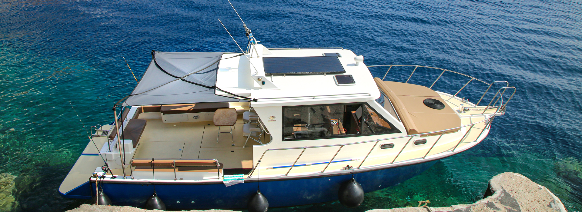 The Santa Maria Boat - Santa Maria Santorini Boats
